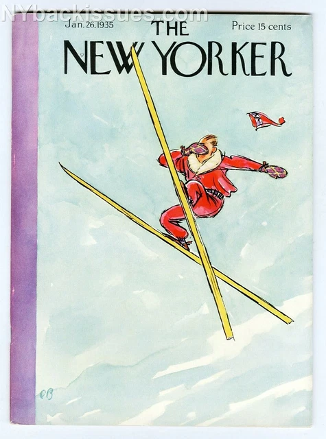 MAGAZINE NEW YORKER 26 janvier 1935 Frank Sullivan Arthur Kober TRÈS ...