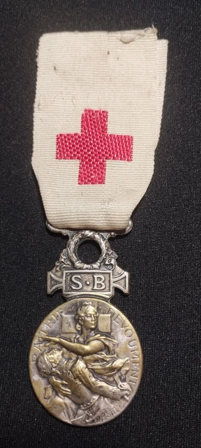M24A*) (REF1981) MÉDAILLE militaire SB croix rouge guerre 14/18 french ...