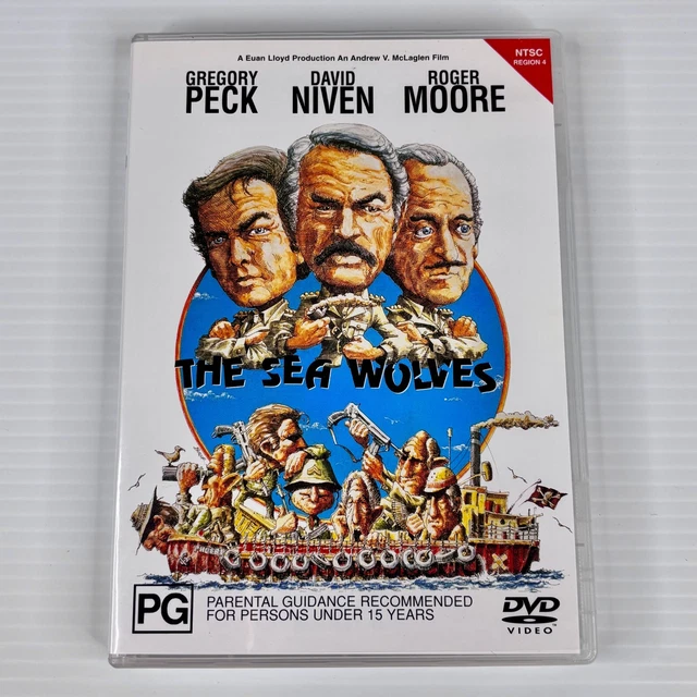 THE SEA WOLVES DVD Region 4 NTSC Tracked Postage $24.99 - PicClick AU