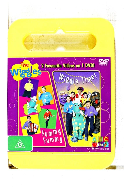 THE WIGGLES-WIGGLE TIME! / Yummy Yummy (DVD 1998) (water damage) $20.76 ...