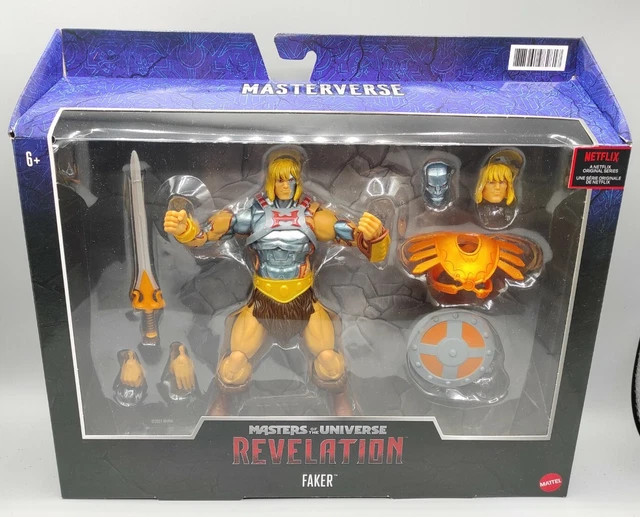 MASTERS OF THE Universe Revelation Faker Masterverse Netflix Motu ...
