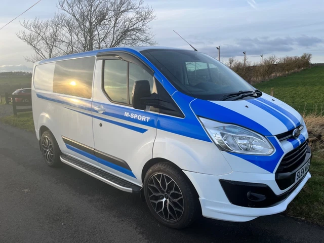 FORD TRANSIT CUSTOM SWB crew cab van £10,000.00 - PicClick UK