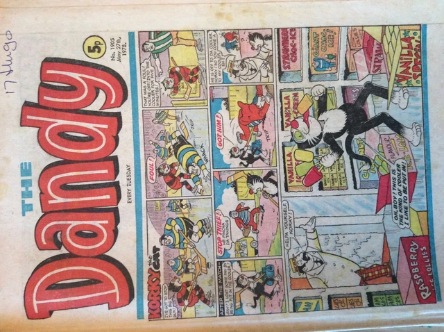 BOX J RARE comic dandy no 1905 may 27th 1978 EUR 6,03 - PicClick IT