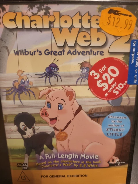CHARLOTTE'S WEB 2 - Wilbur's Great Adventure (DVD, 2002) £6.16 ...