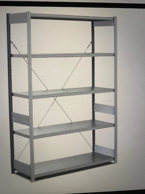 BITO SV500 galvanised metal boltless racking shelving 100kg/shelf £414. ...