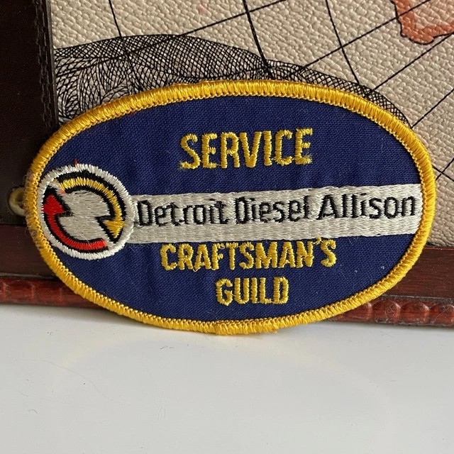 VINTAGE PATCH DETROIT Diesel Allison Trucks Parts Service Uniform £9.19 ...