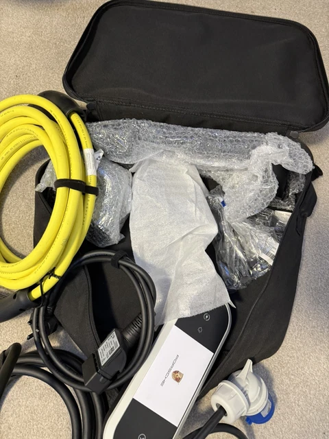 PORSCHE GENIUNE EV Charger Type2 With Adapters+ev Cable Type1+bag+wall ...