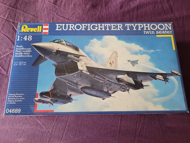 REVELL 1/48 04689 Eurofighter Typhoon Twin Seater Model Kit £31.88 ...