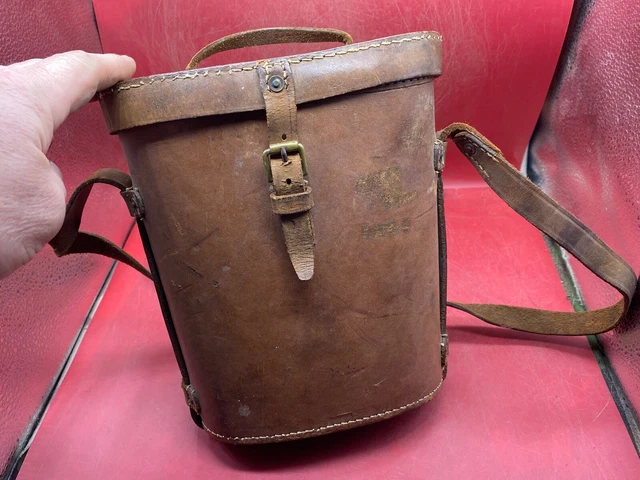 ORIGINAL WW2 BRITISH Army 1943 Dated Binocular Leather Case EUR 52,58 ...