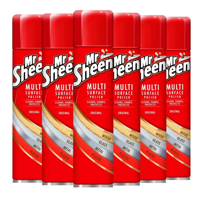 MR SHEEN ORIGINAL Multi-Surface Polish Spray 250ml x 6 £16.22 - PicClick UK