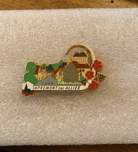 PBVF - PIN'S des Plus Beaux Villages de France " APREMONT SUR ALLIER ...