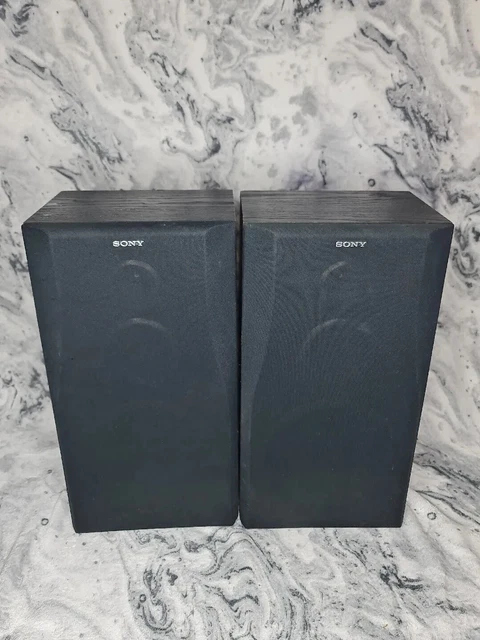 VINTAGE SONY HIFI Speakers Unknown Model Or Specs Good Condition £39.00 ...