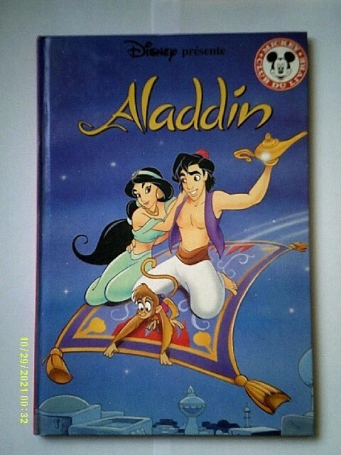 MICKEY CLUB DU Livre ALADDIN WALT DISNEY 1993 EUR 4,50 - PicClick FR