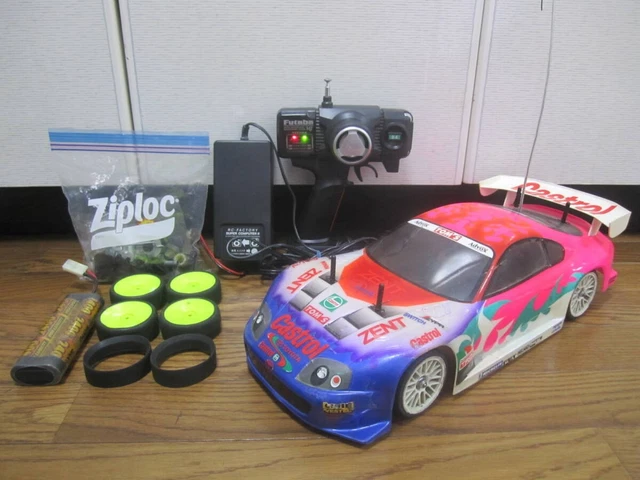 1/10 TAMIYA ELECTRIC 4WD Castrol TOM'S Supra 80 Custom Castrol TOM'S ...