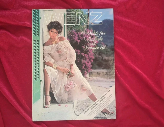 WENZ KATALOG FRÜHJAHR Sommer 1982 - vintage Versandhauskatalog #G952 ...