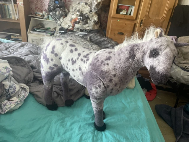 LARGE SOFT PLUSH Horse Dpl Leeds 90Cm X 60Cm Tall Vgc £18.00 - PicClick UK