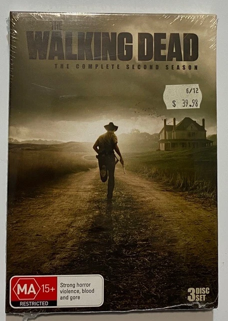 THE WALKING DEAD Season 2 DVD TV Show AMC Andrew Lincoln Region 4 PAL ...