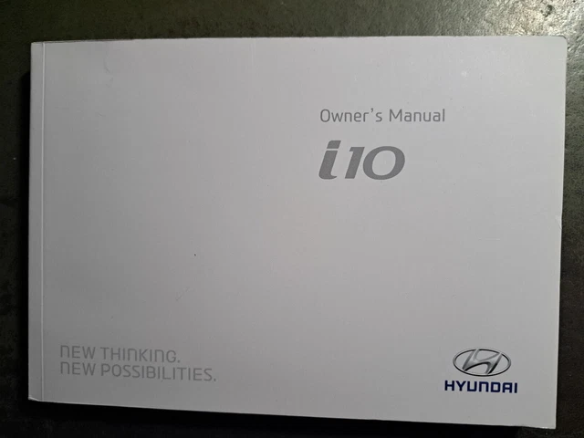 HYUNDAI I10 BEDIENUNGSANLEITUNG/HANDBUCH 2017 2019/ca. 400 Seiten EUR ...