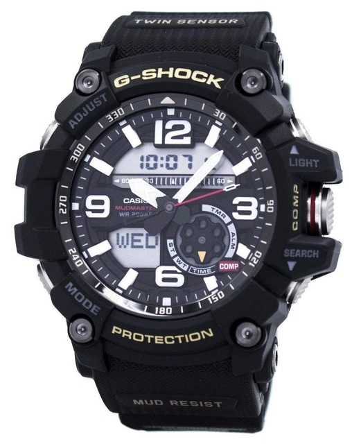 CASIO G-SHOCK MUDMASTER Twin Sensor GG-1000-1A GG1000-1A Orologio da ...