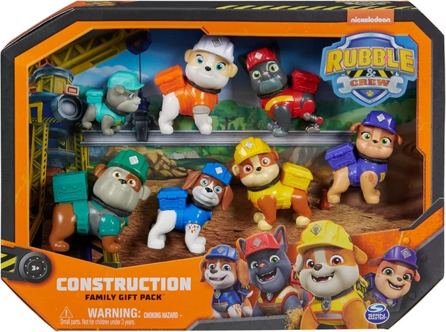 PAW PATROL RUBBLE and crew construction pups brand new boxed £21.95 ...