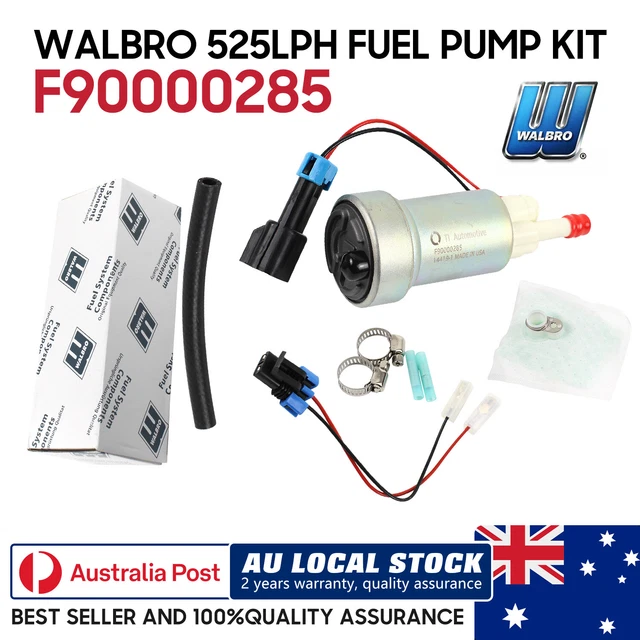 GENUINE WALBRO AUTO 525lph F90000285 Hellcat Fuel Pump & Kit E85 ...