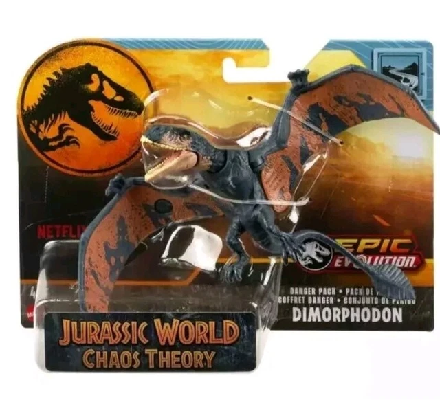 JURASSIC WORLD EPIC Evolution Chaos Theory Danger Pack Dimorfodon ...