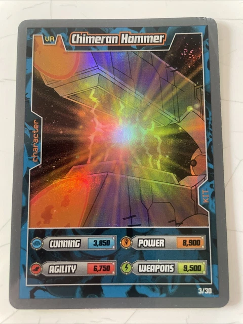 BEN 10 ALIEN Adventures Collectable Card Chimeron Hammer 3/30 Trading ...