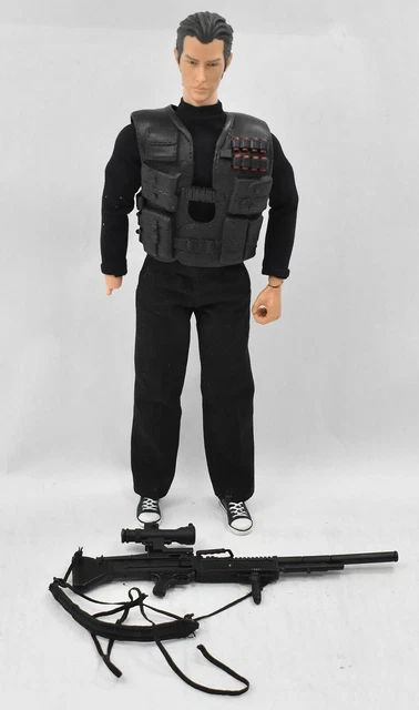 FIGURINE ARTICULÉE NOIRE Wolffe WITSEC Agent Crimson Loose 12,5 pouces ...