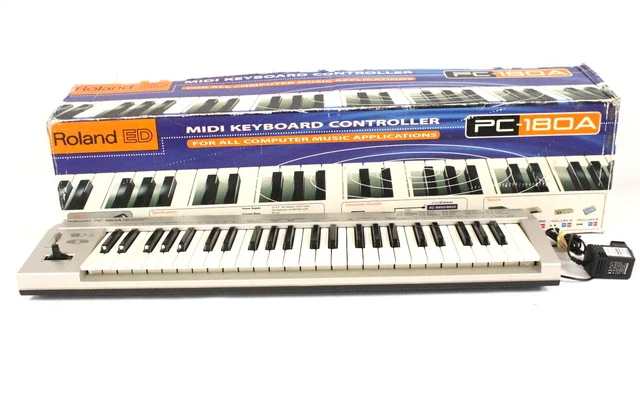 ROLAND ED PC-180A MIDI Keyboard Controller With 49 Full Size Keys - W79 ...