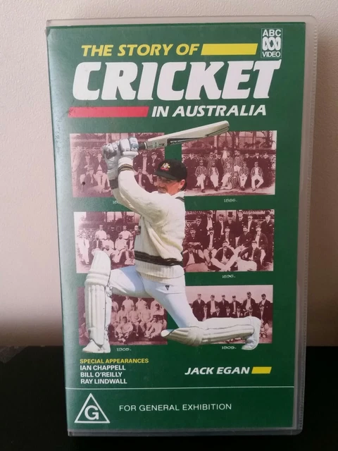 THE STORY OF Cricket in Australia VHS ABC Video 1991 - Jack Egan $9.99 ...