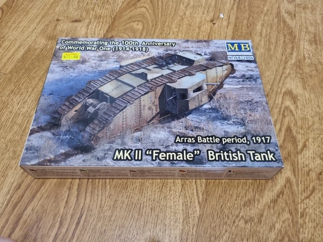 MASTERBOX MB72006 MKII "Female" British Tank 1917 Model Kit Box 108 EUR ...