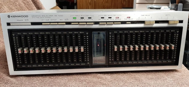 KENWOOD GE-1000 STEREO Graphic Equalizer $200.00 - PicClick