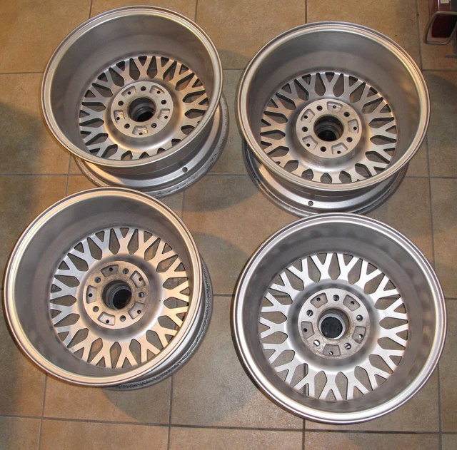 ORIGINAL BBS RZ 326 Alufelgen Rims 7J x 15 Zoll ET23 MERCEDES KBA 41197 ...