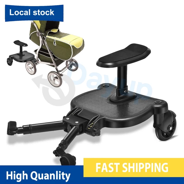 UNIVERSAL STROLLER STEP Board Sit Stand Connector Attachment for ...