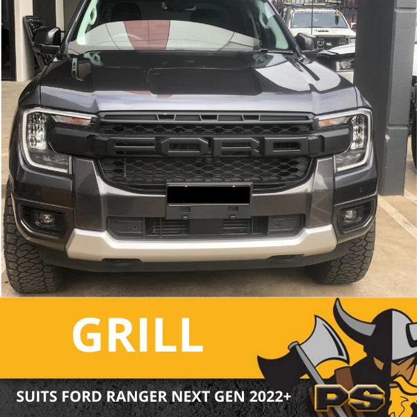 NEW FORD RANGER Raptor Grill To Suit Wildtrak XLT 2022 + New Gen PX4 £ ...