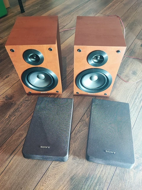 SONY SS-CGPX9 2-WAY Bass Reflex Bookshelf Speakers 6 Ohm Great ...