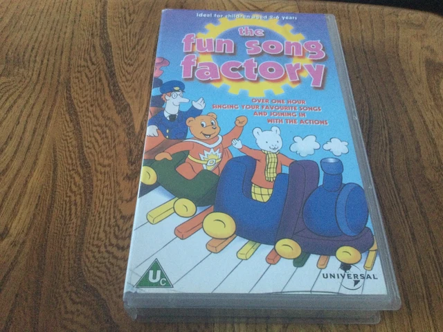 THE FUN SONG Factory . VHS VIDEO £15.00 - PicClick UK