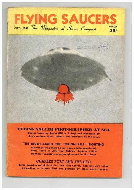 FLYING SAUCERS JUL 1959 GD/VG 3.0 £25.30 - PicClick UK