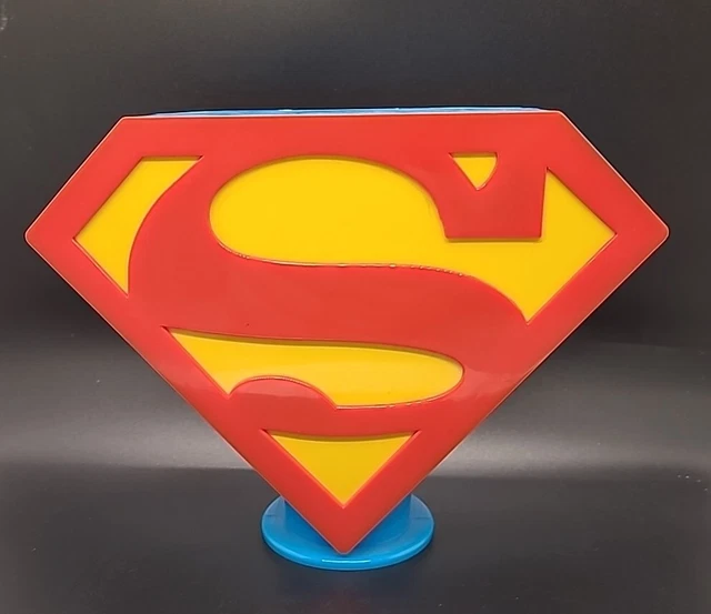 SUPERMAN RETRO MONEYBOX, Plastic, Multi Colour, Dc Comics, Savings, Pre ...