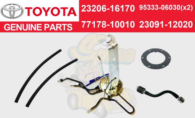 TOYOTA GENUINE AE86 Corolla LEVIN TRUENO Fuel Pump Bracket Gasket Hose ...