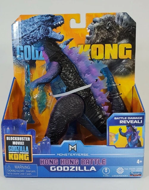 MONSTERVERSE HONG KONG Battle Godzilla vs Kong GVK Playmates Toys ...