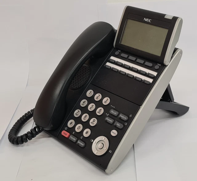 NEC DT300 SERIES Handset DTL-12D-1P (BK) - 12 Button Digital Office ...