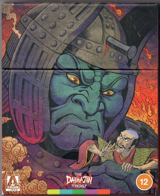 DAIMAJIN TRILOGY LIMITED Edition Boxset 3 blu ray Arrow Video + Booklet ...