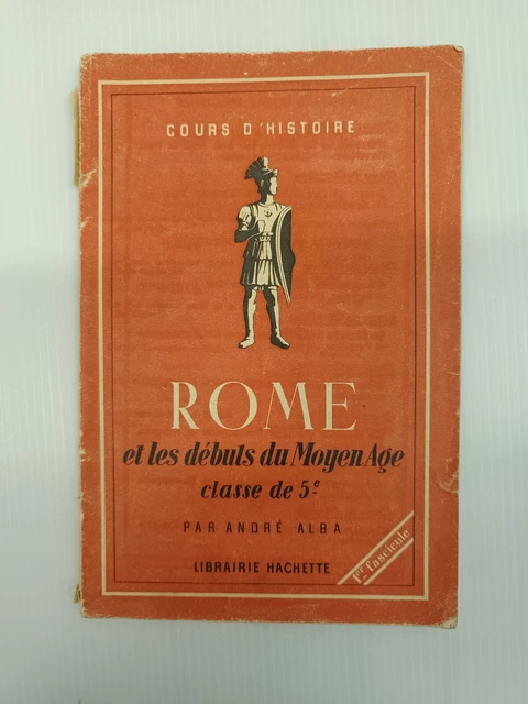 ROME ET LES débuts du Moyen-Age - Classe de 5 eme - vil EUR 8,90 ...