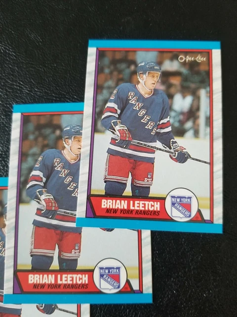 1X BRIAN LEETCH RC 1989-90 O-PEE-CHEE OPC #136 VENDING New York Rangers nm/mt $4.00 - PicClick CA