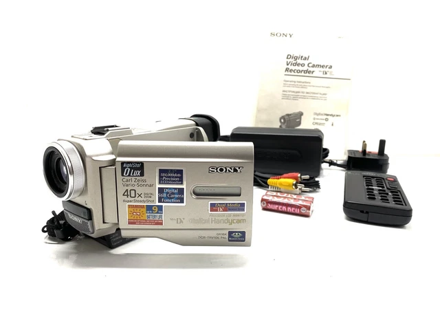 SONY DCR-TRV10E MINI DV Tape Digital Video Camera Handycam Complete ...
