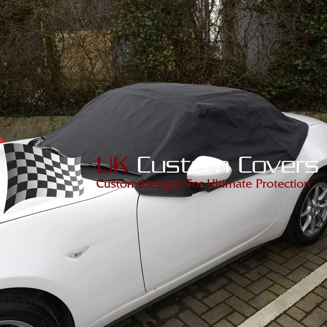 FIAT 124 SPIDER Soft Top Roof Protector - Black - 262 £89.95 - PicClick UK