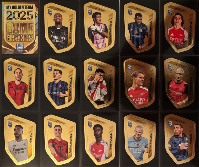 PANINI FIFA 365 2025 Sticker My Golden Team – Game Breakers EUR 1,00 ...