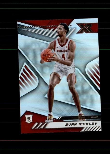 2021 CHRONICLES XR Draft Picks EVAN MOBLEY recrue RC #162 chevaux de ...