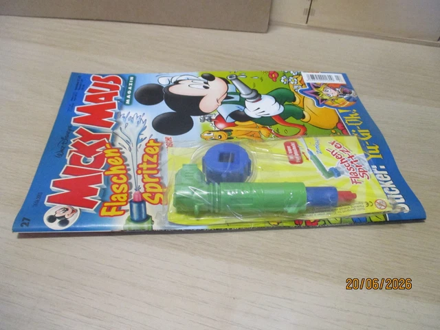 MICKY MAUS # 27/2003 mit Beilage OVP + Yu Gi Oh Sticker Tütchen EUR 14 ...